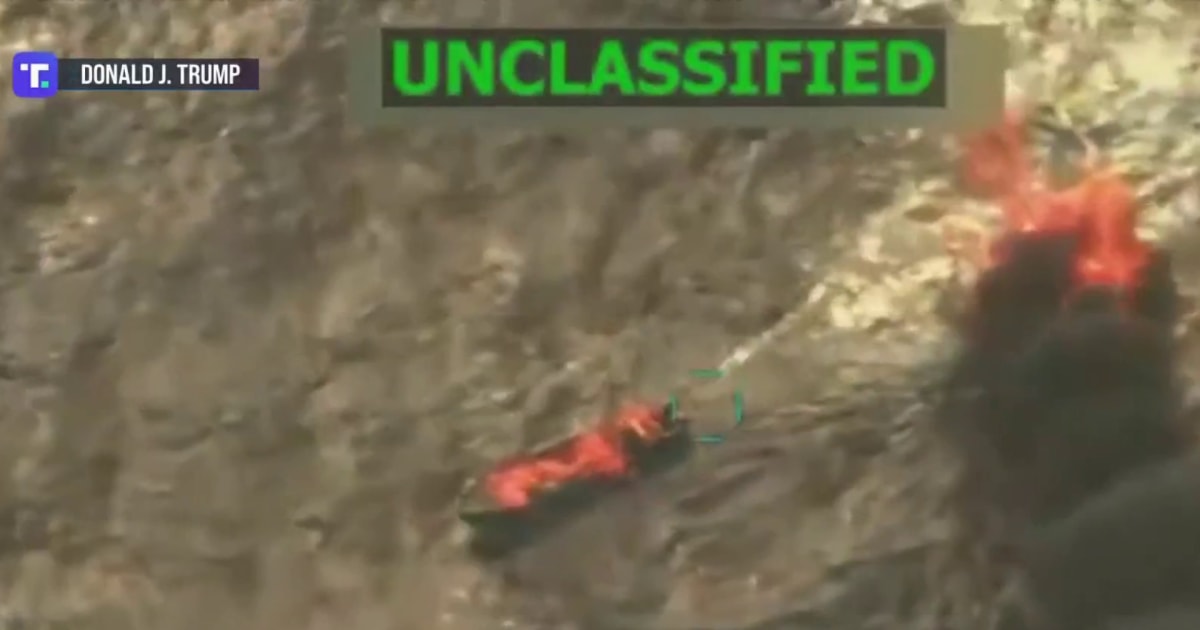 Pentagon: U.S. strikes drug smuggling boat off Venezuela coast
