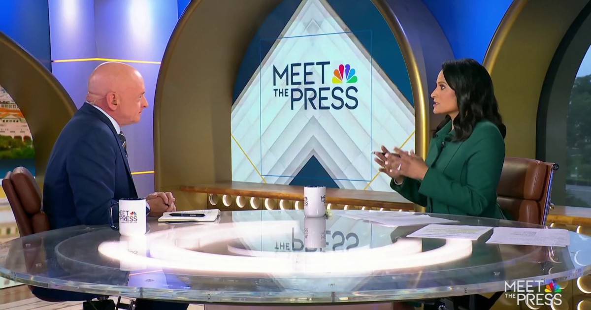 Mark Kelly says Kamala Harris ‘would be incredibly strong’ in a 2028 ...