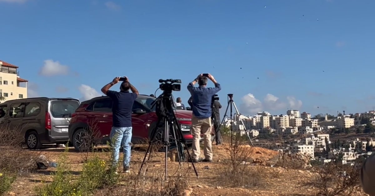 Israeli drone drops leaflets in West Bank warning against 'support to ...