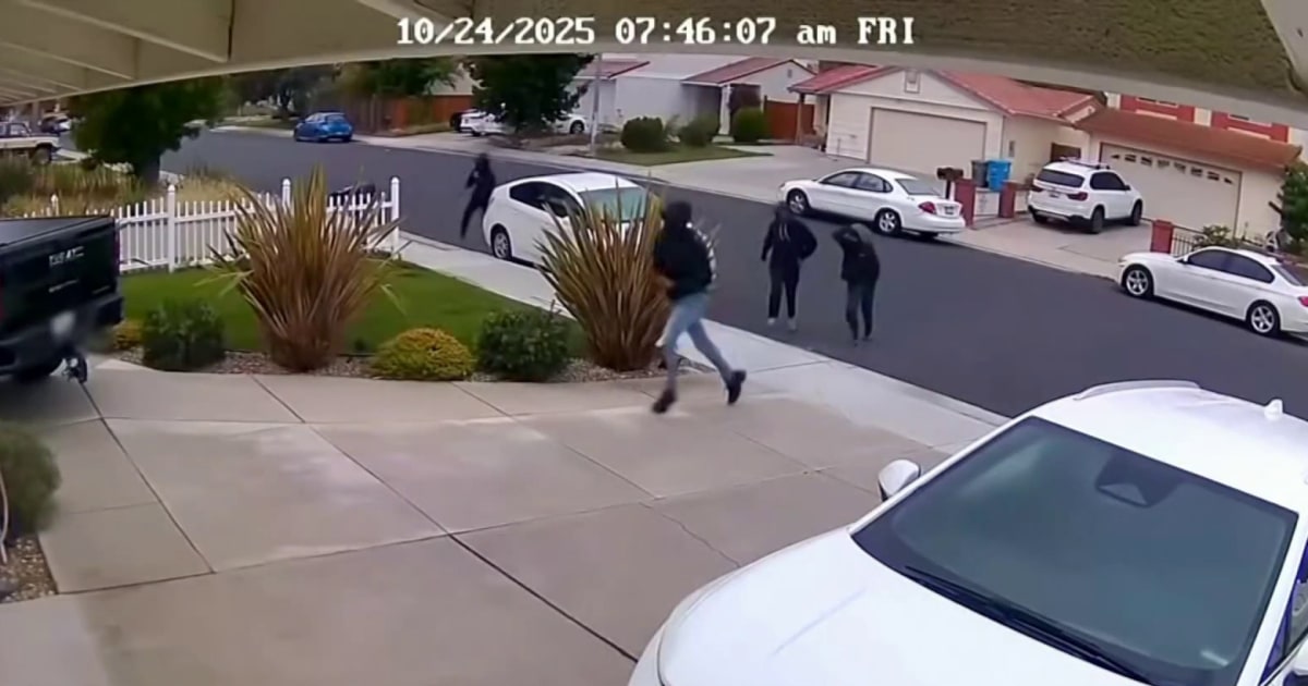 Arrests of home invasion suspects caught on camera