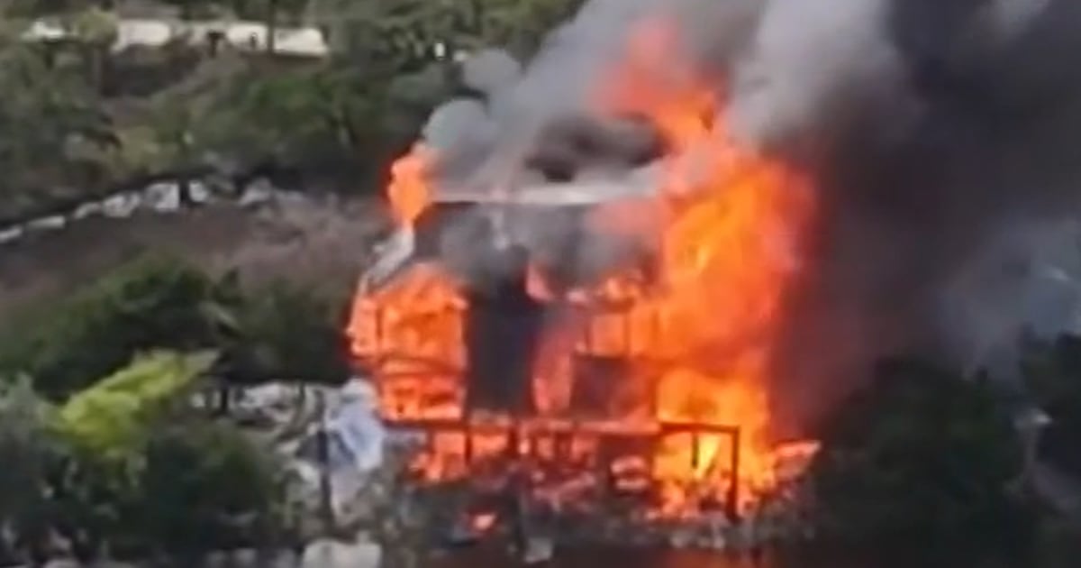 Judge's home destroyed in fire, investigation underway