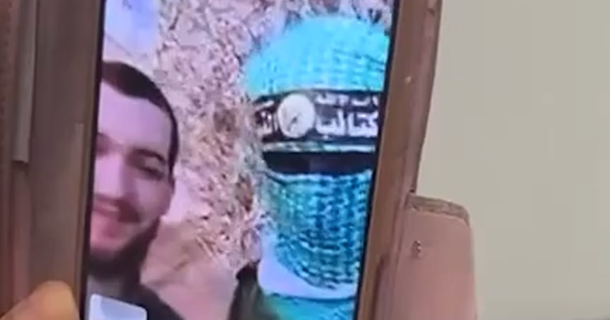 Hostage Bar Kupershtein speaks to family on phone