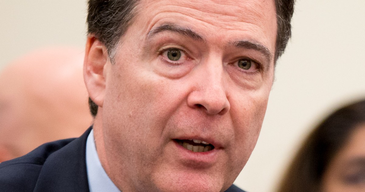 Former FBI Director James Comey pleads not guilty