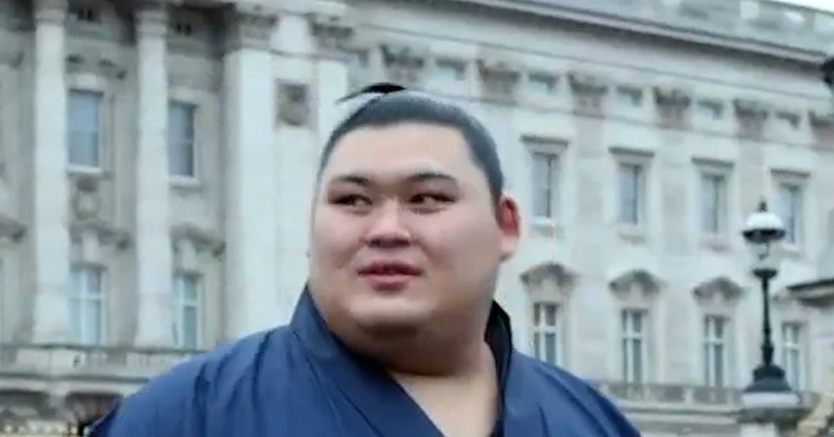Sumo superstars take over London