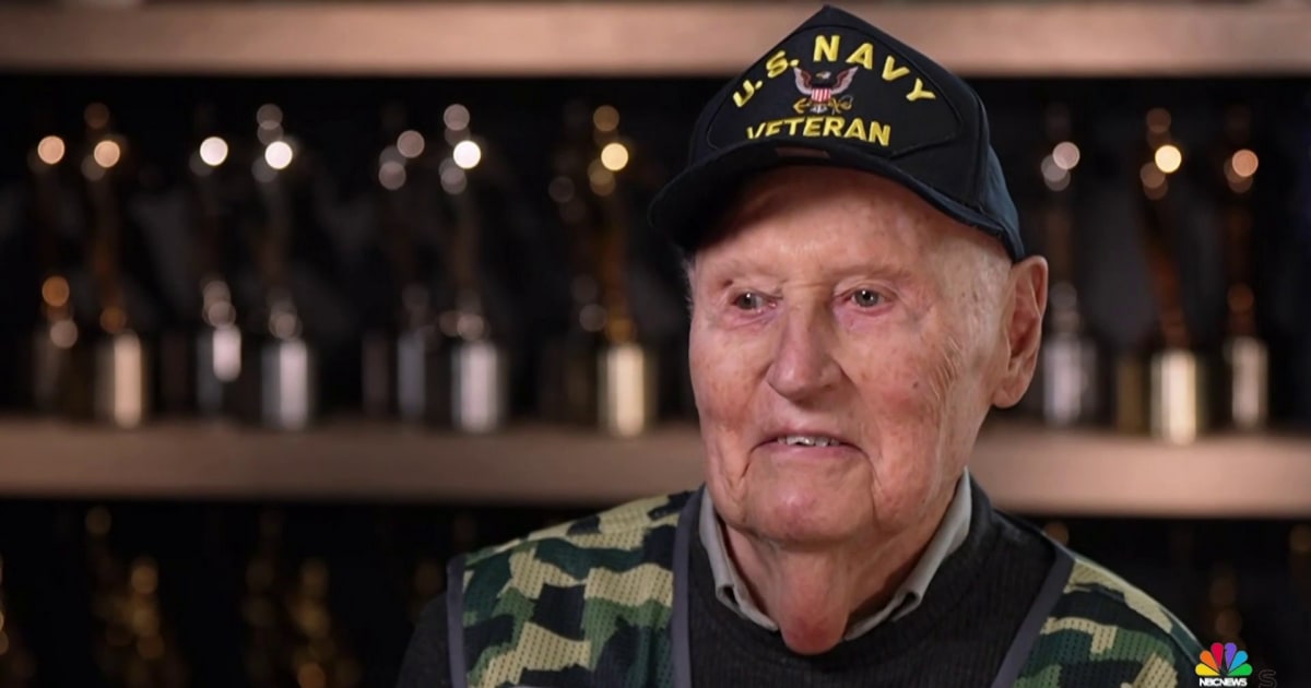 98-year-old WWII veteran still works three days per week