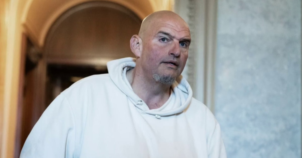 Senator John Fetterman hospitalized after fall related to heart issue