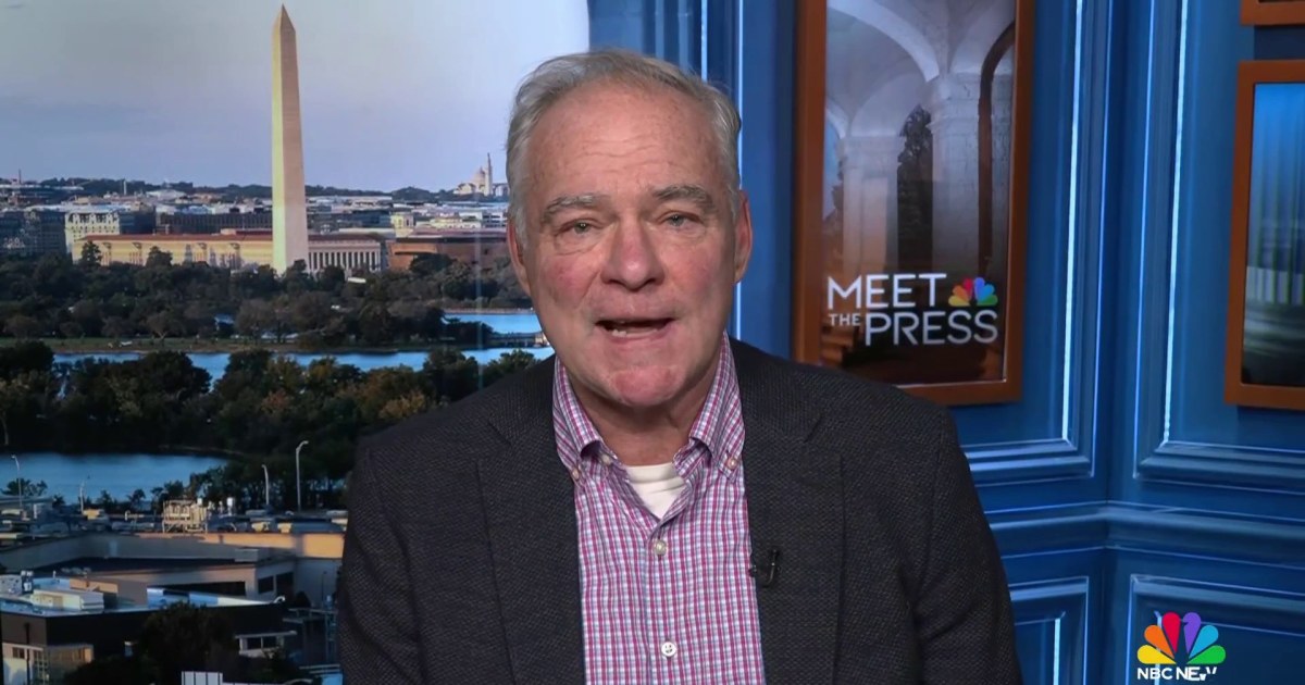 Tim Kaine defends switching his 'no vote to yes' on ending the shutdown ...