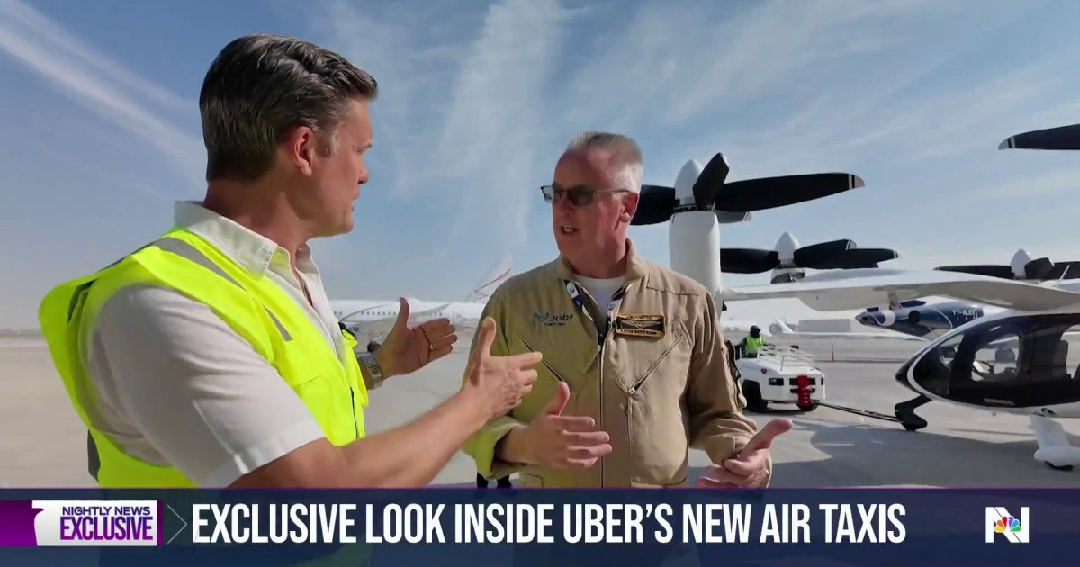 Exclusive look at air taxis being tested for commercial use