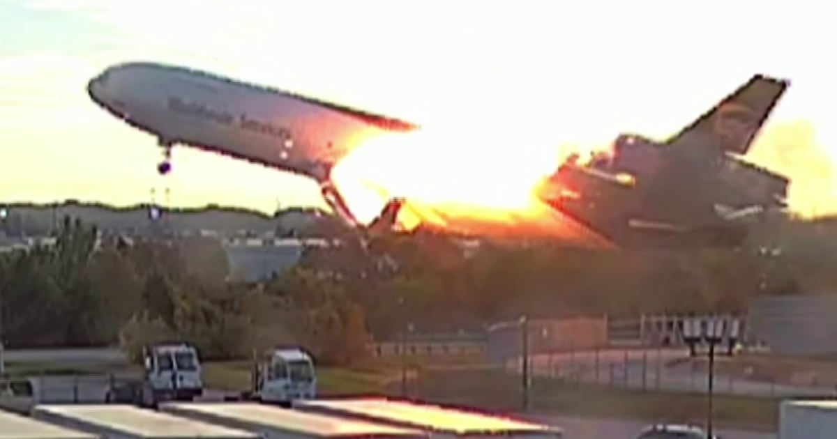 NTSB releases new images and preliminary report on UPS cargo plane crash