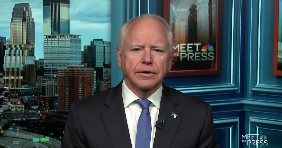 Tim Walz says Trump slurs ‘demonize our children’: Full interview
