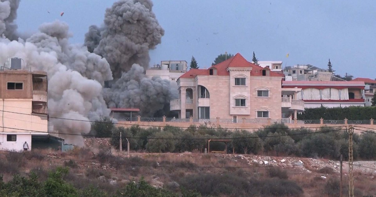 Israel launches airstrikes on southern Lebanon