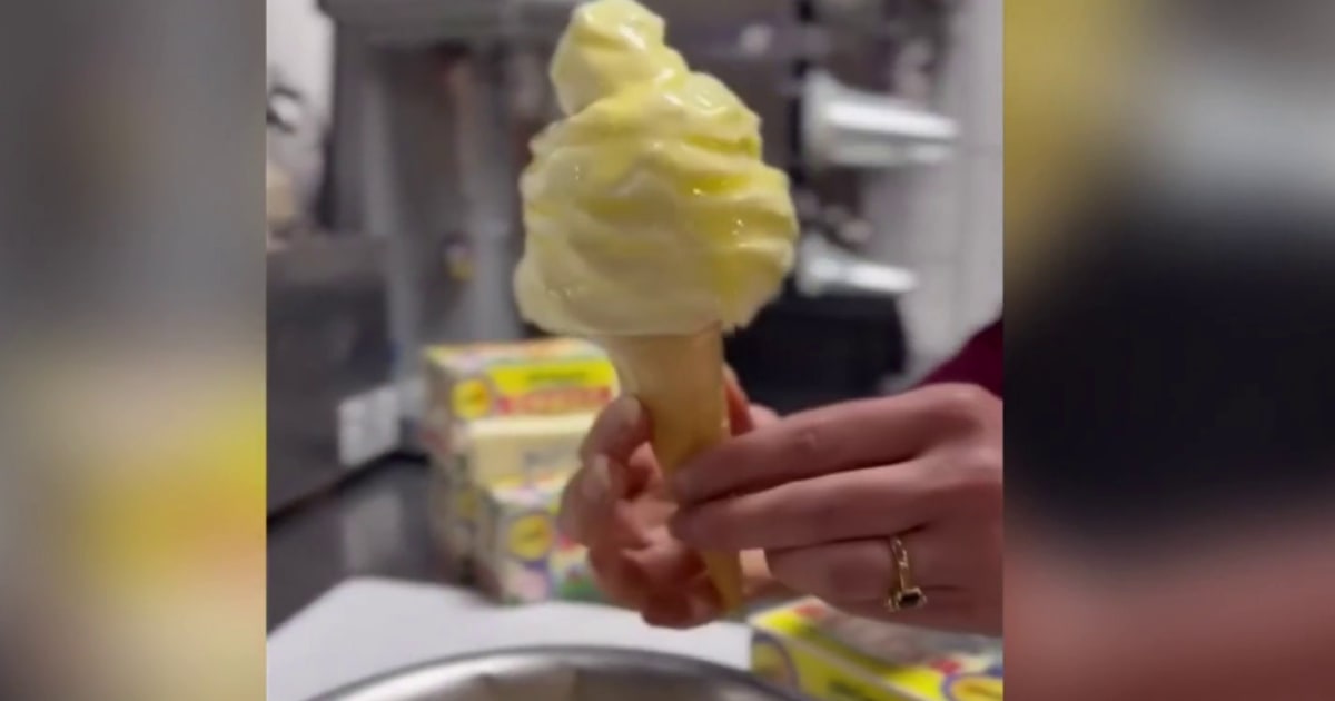 Grocery store Stew Leonard's ice cream dipped in butter goes viral