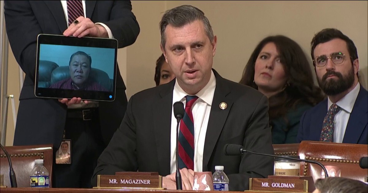 Congressman confronts Noem with deported military veteran on Zoom