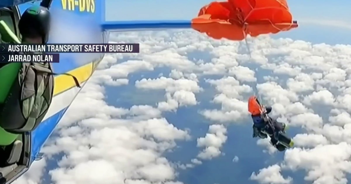 Skydiver's Parachute Malfunction: Dramatic Rescue After Plane ...