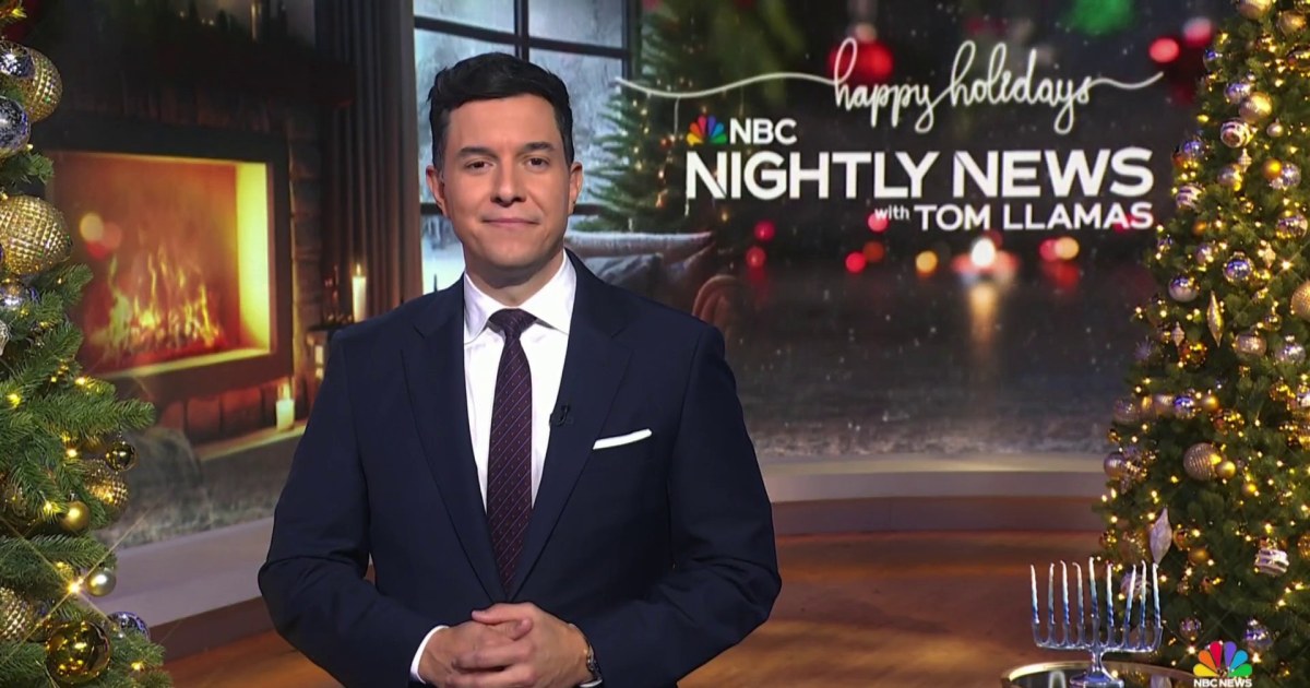 NBC Nightly News Year End Credits