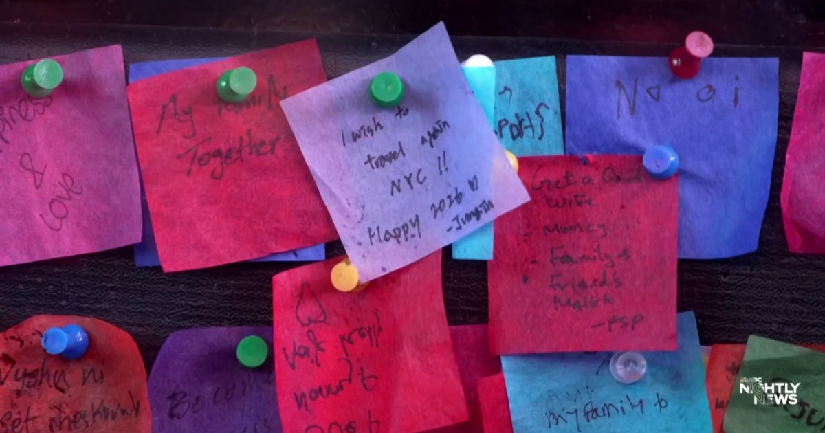 Good News: Wishes of hope written on Times Square confetti set to fall ...