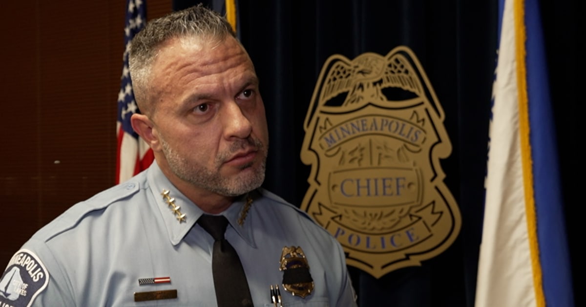 Minneapolis police chief says people are ‘very fearful’ as ICE launches ...