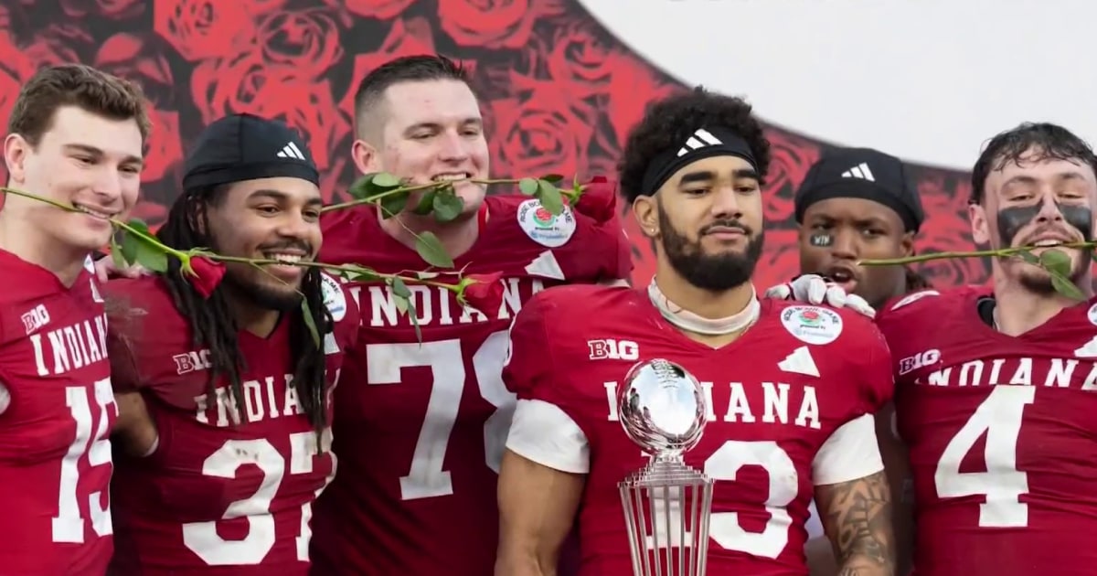 Indiana wins first-ever Rose Bowl to advance to playoffs