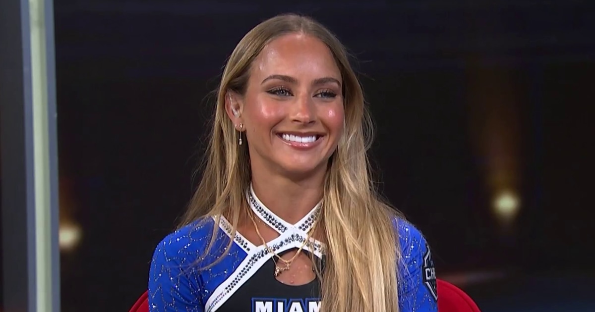 Gabi Butler says professional cheer league competition will showcase sport