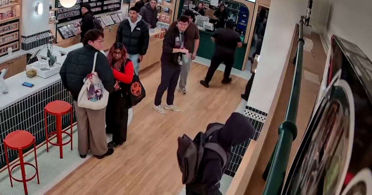 Armed robbery at Pokémon store in NYC caught on camera