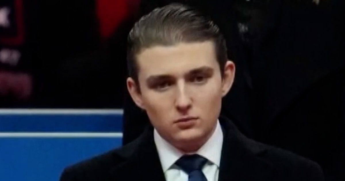Barron Trump 'saved' friend by calling police