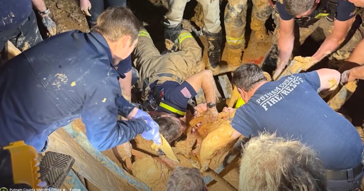Missing Florida man found alive buried in ‘quick sand’