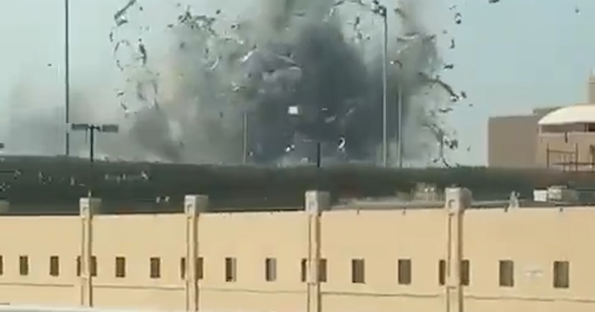 Missile strikes seen at U.S. Navy base in Bahrain