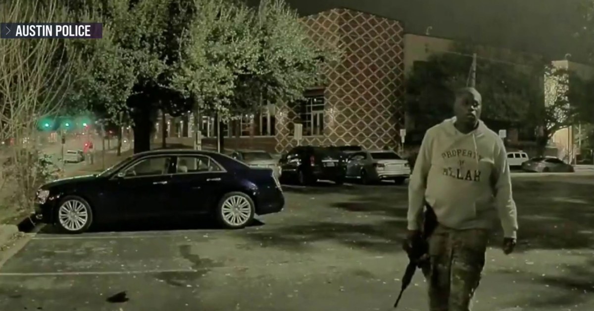 Dramatic bodycam footage shows moment police shoot gunman