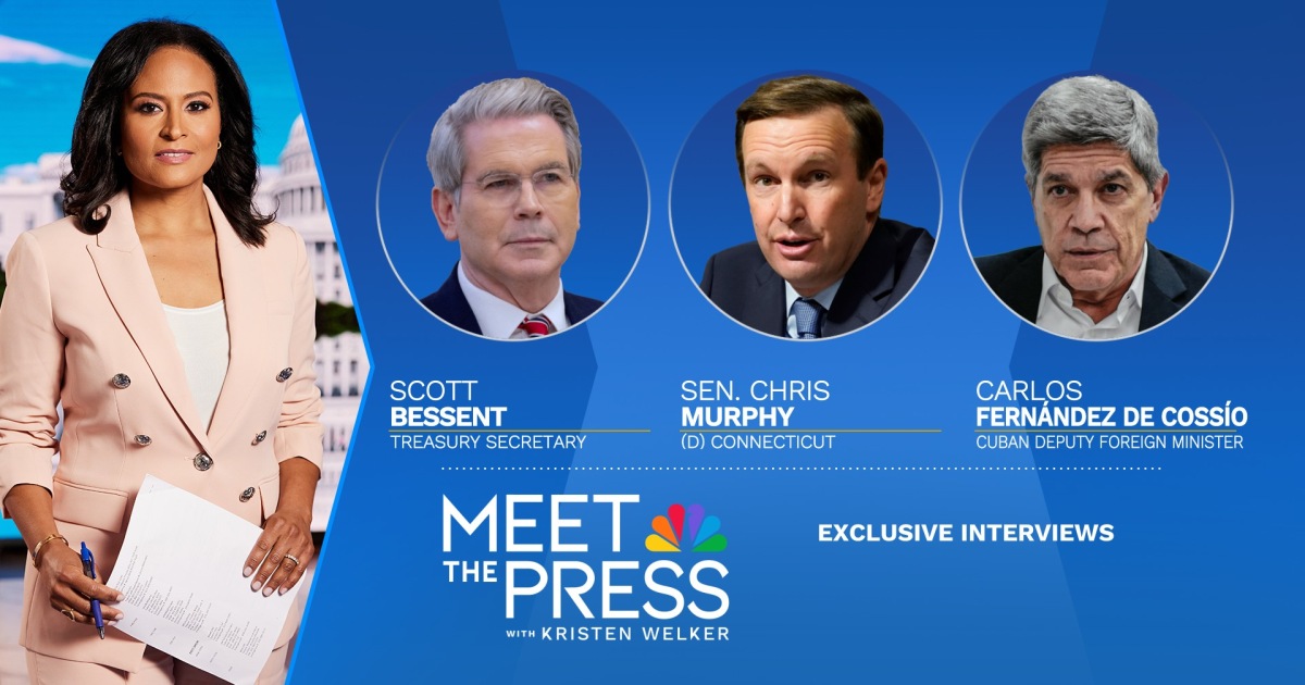 March 22 — Sec. Scott Bessent, Sen. Chris Murphy and Cuban Deputy FM de ...