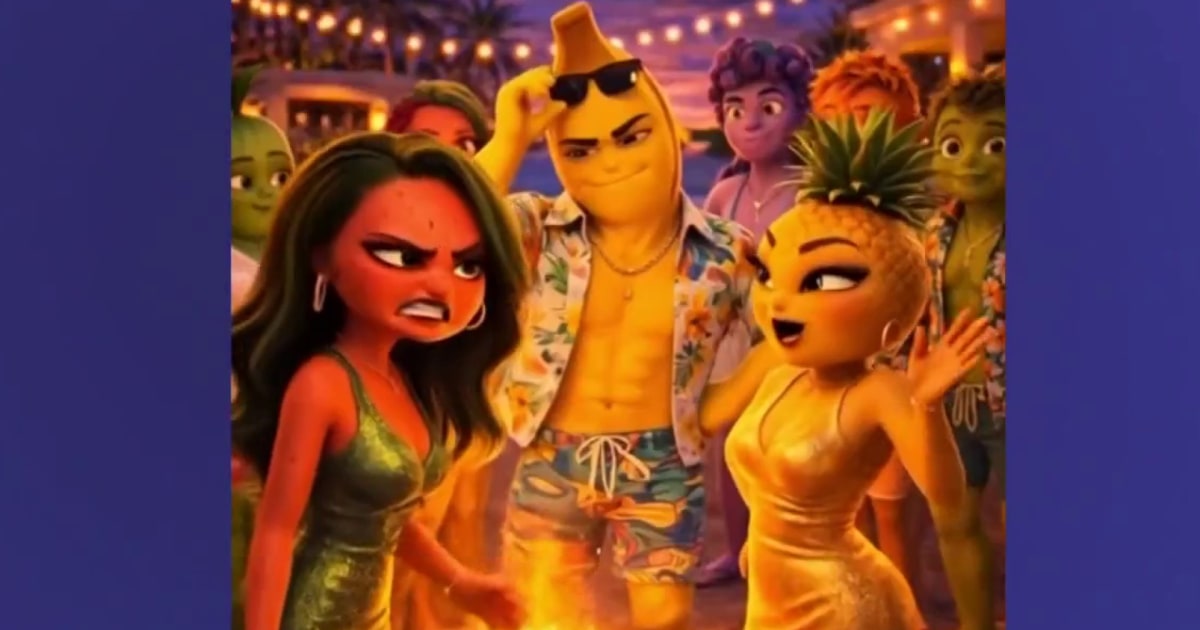 AI generated fruit videos draw millions of views on TikTok