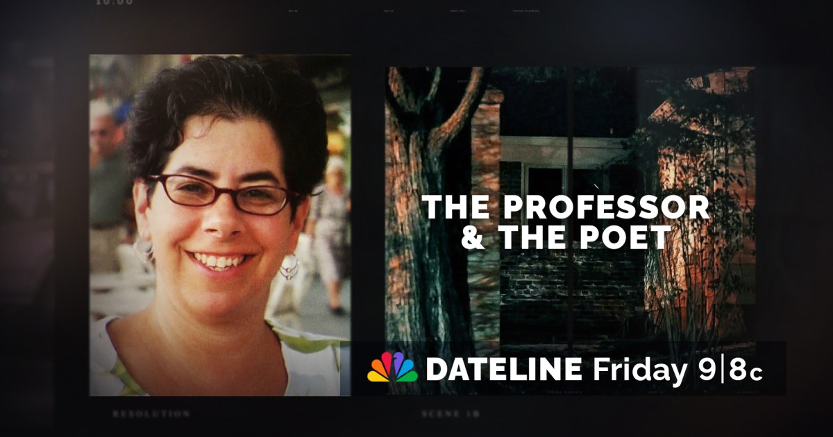 Sneak Peek: “The Professor & The Poet” Josh Mankiewicz reports on the ...