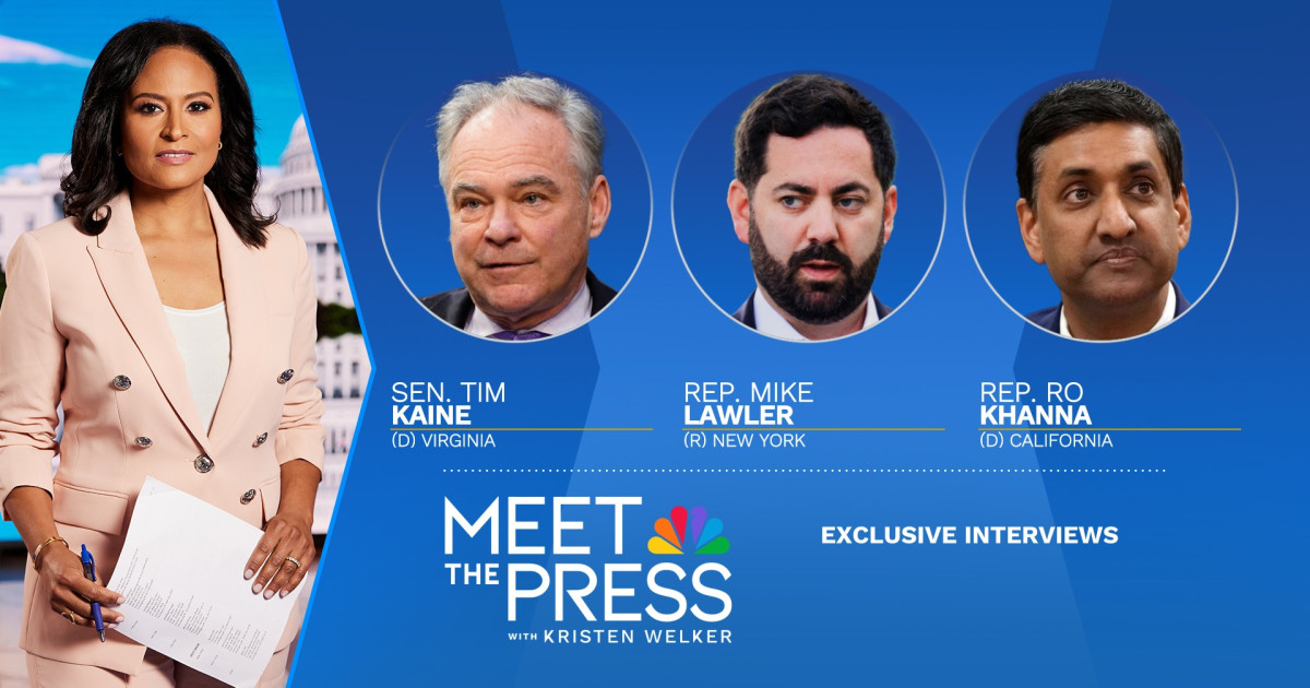 April 5 — Sen. Tim Kaine, Rep. Mike Lawler and Rep. Ro Khanna