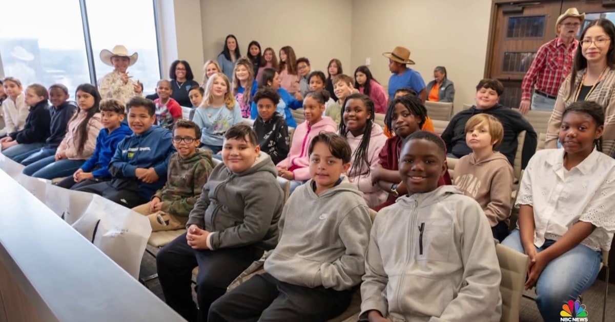 Classmates surprise friend at adoption ceremony