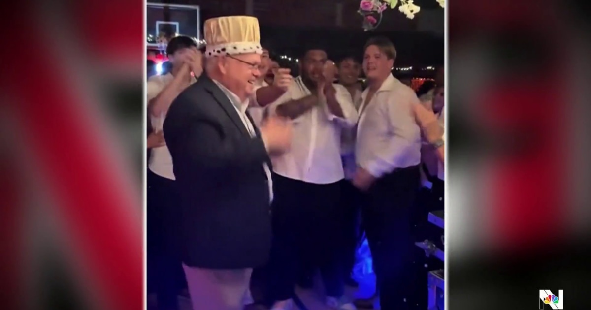 High school principal crowned prom king after stopping gunman