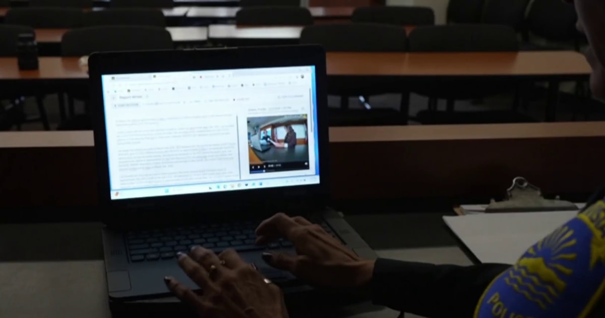 New concerns over use of A.I. to draft police reports
