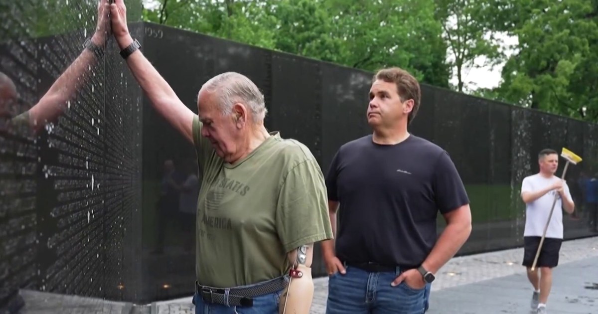 ‘Emotional’ and ‘humbling’: Veterans in Congress participate in washing ...