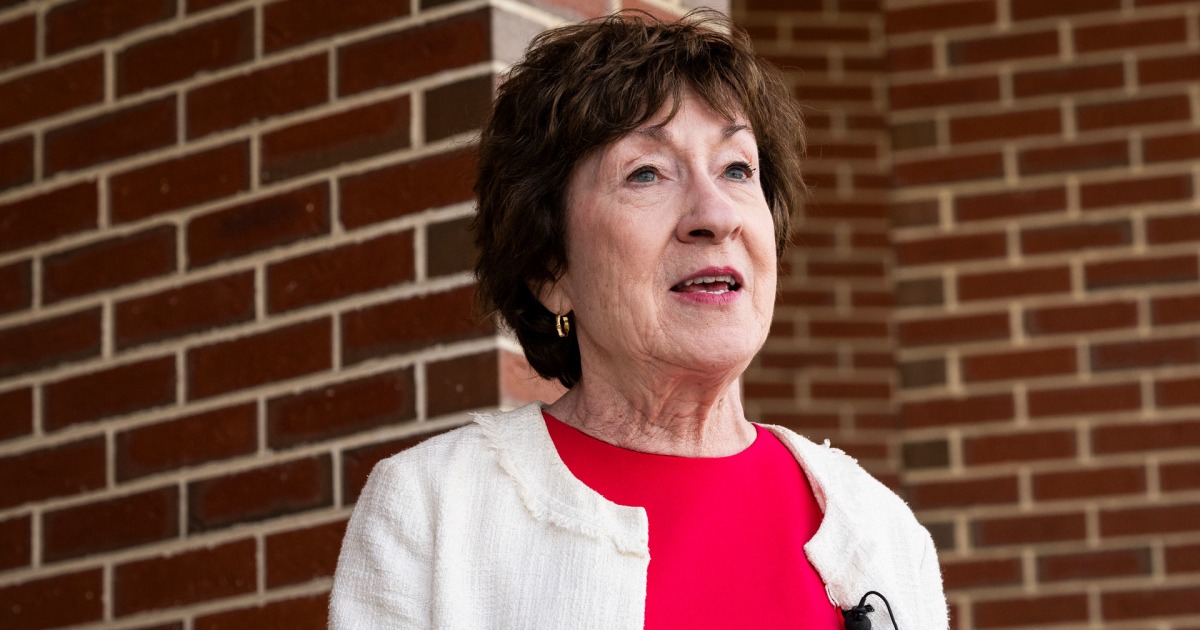 Sen. Susan Collins opens up about her benign essential tremor