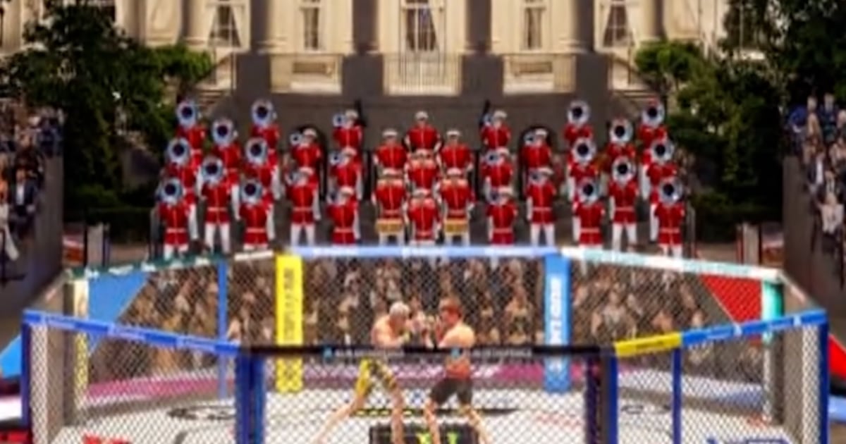UFC arena being built on White House South Lawn
