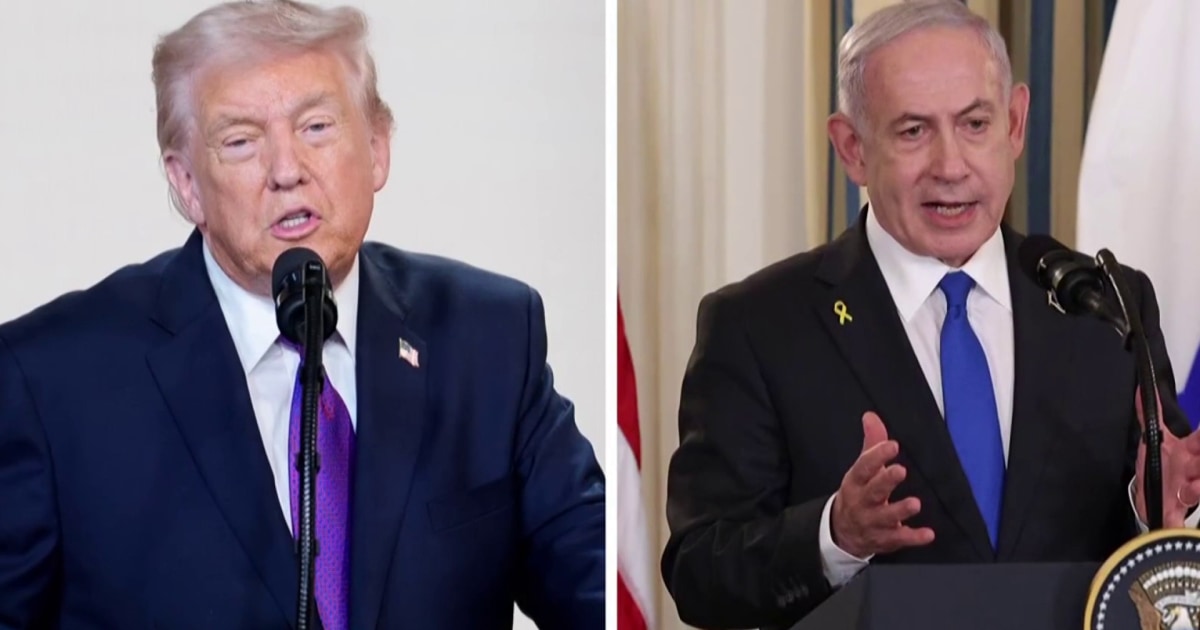 Trump addresses tense phone call with Netanyahu over Iran: 'I was a ...