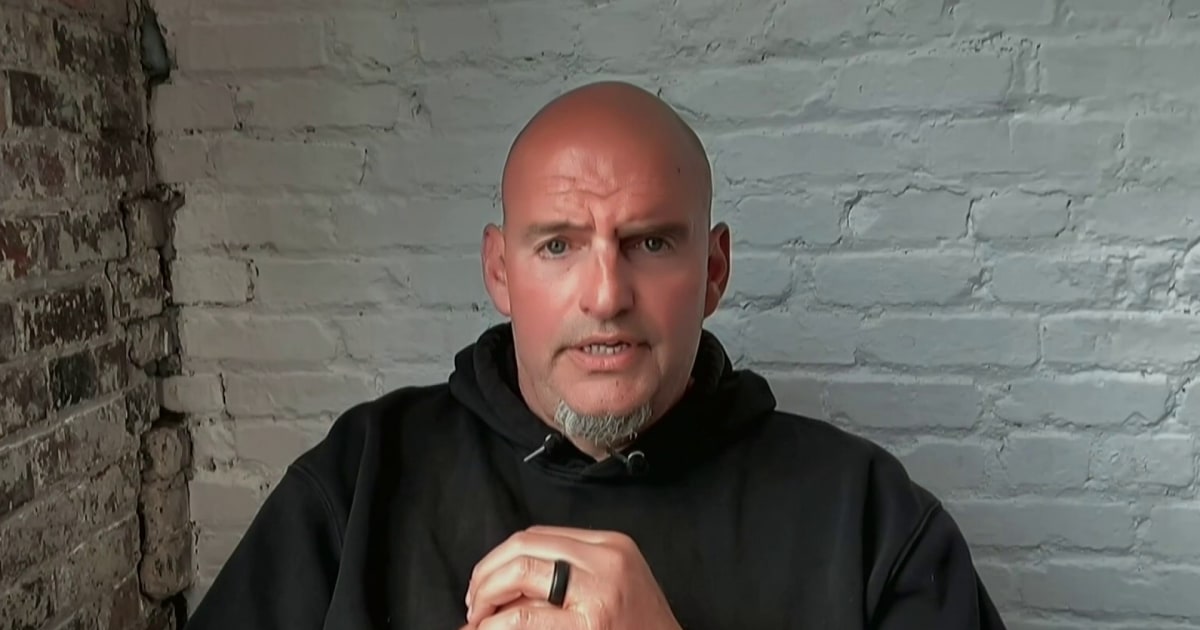 Fetterman: Graham Platner is a ‘bona fide dirtbag’