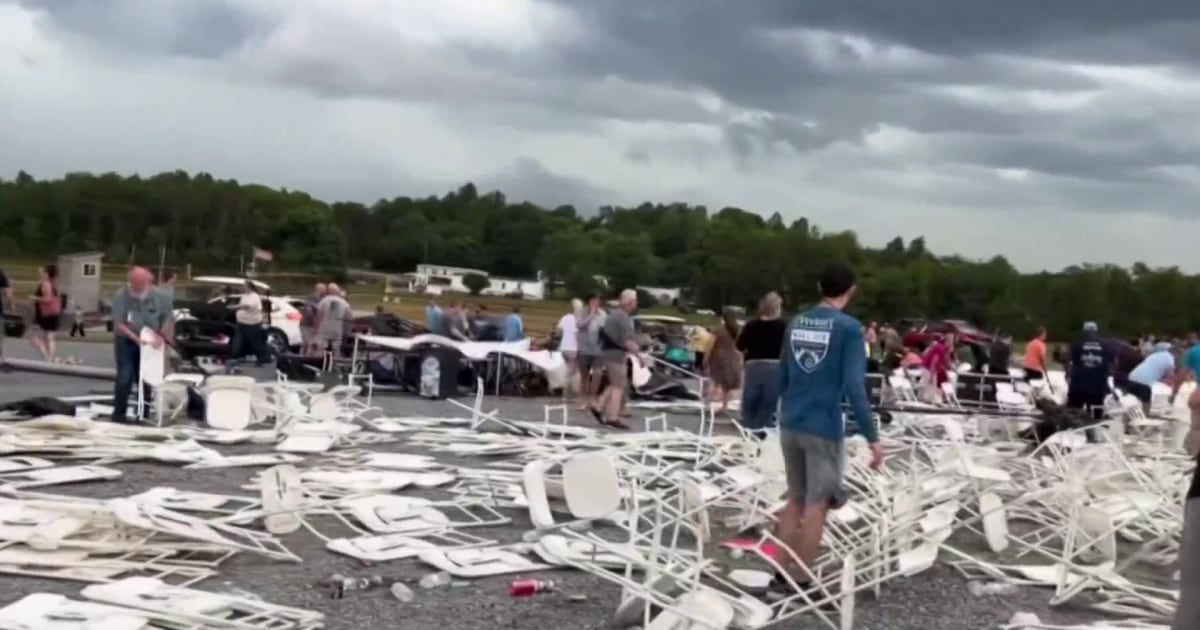 1 killed, others injured in Virginia church tent collapse amid high winds