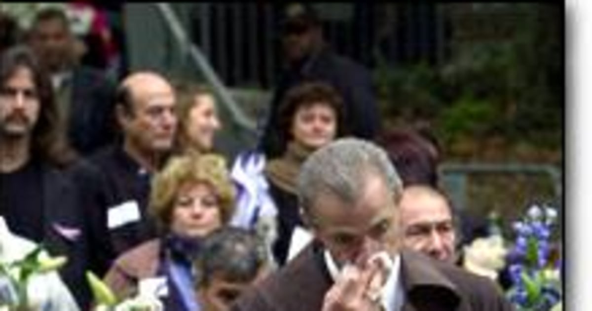 Solemn tribute for Cantor Fitzgerald