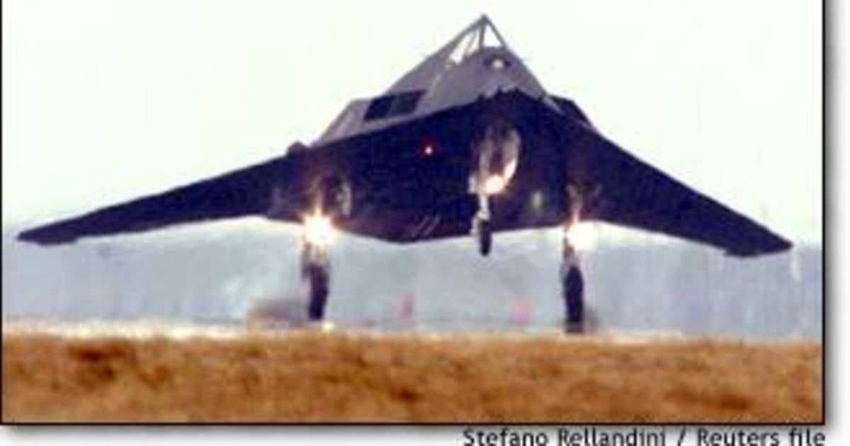 The F-117 ‘stealth fighter’