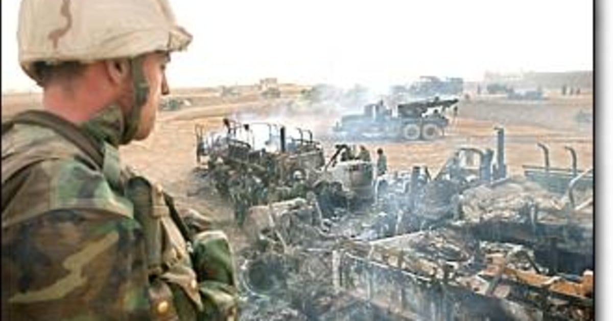 31 Marines hurt in ‘friendly fire’