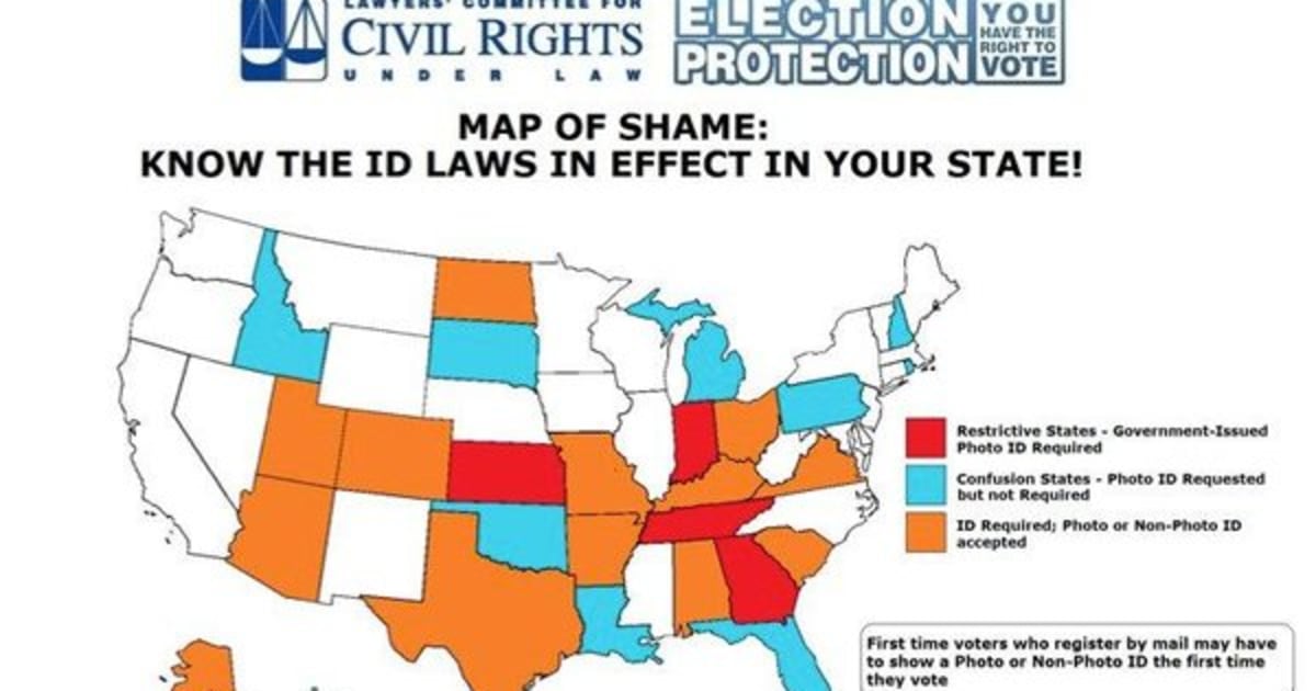 Where is your state on the voting 'map of shame'?