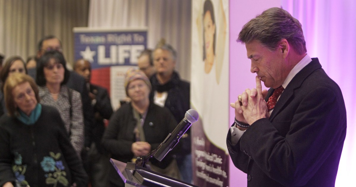 Dear Rick Perry: Caring for children doesn't stop at birth