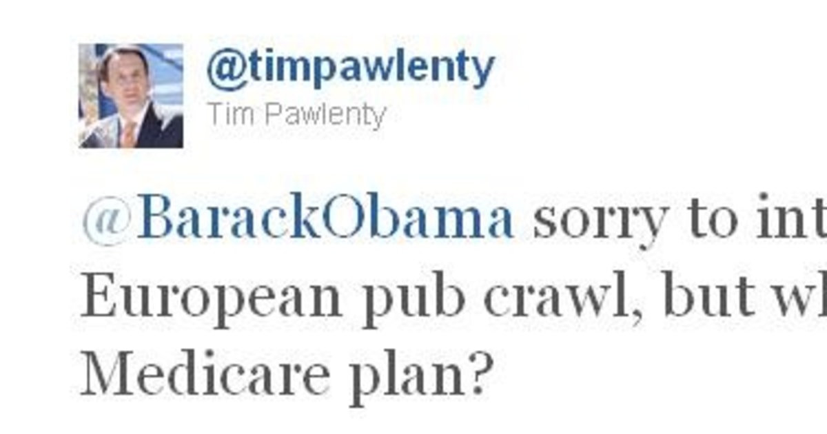 T-Paw supports rejected Ryan plan