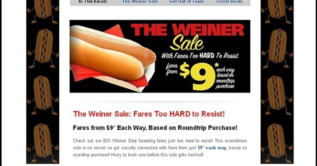 The Weiner sale