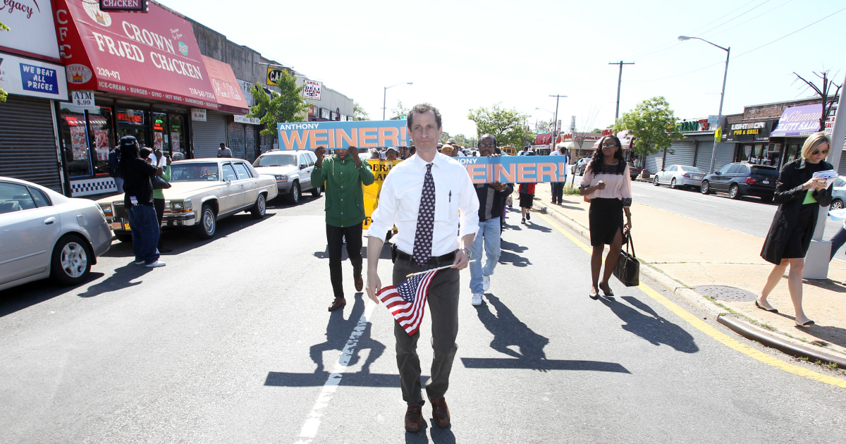 Anthony Weiner running a strong second in NYC race
