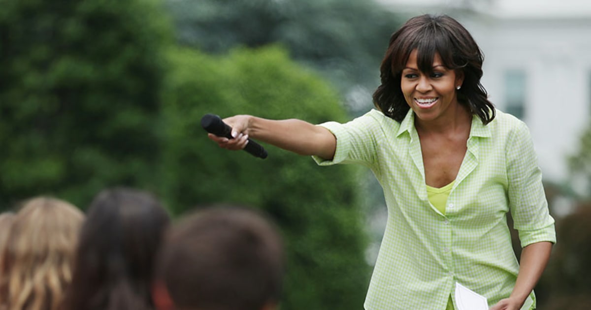 First lady gets set to serve up delicious beats